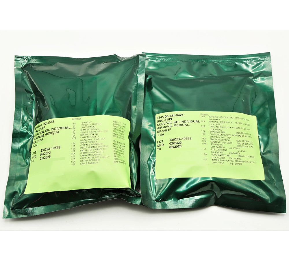 What's Inside the SRU-31/P Survival Kit | 5col Survival Supply