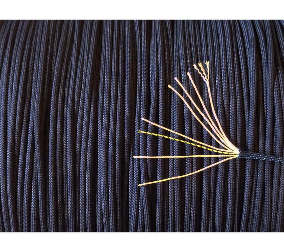 550 Parachute Cord, MIL-C-5040h/PIA-C-5040 Type 3 | 5col Survival