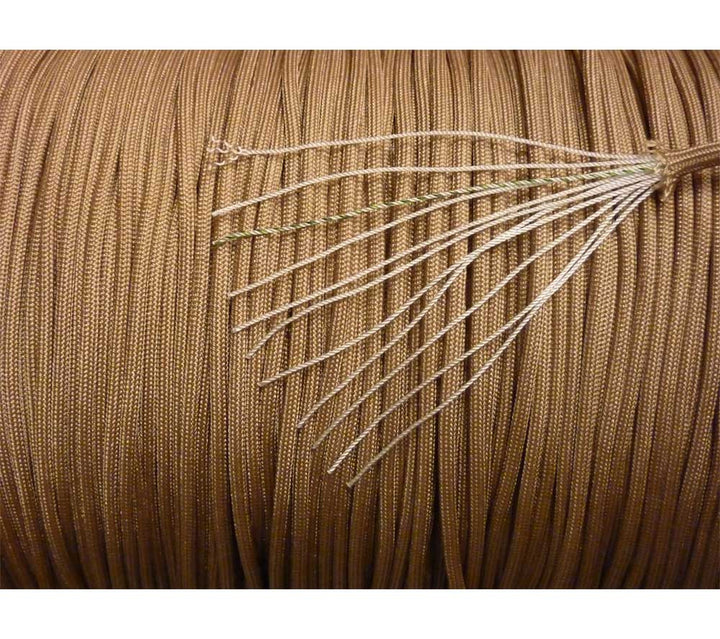 750 Parachute Cord, MIL-C-5040h/PIA-C-5040 Type 4 | 5col Survival