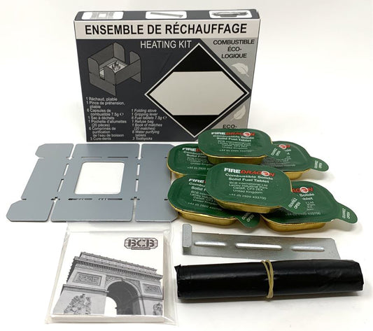 FireDragon Ration Heating Kit | BCB International | 5col Survival