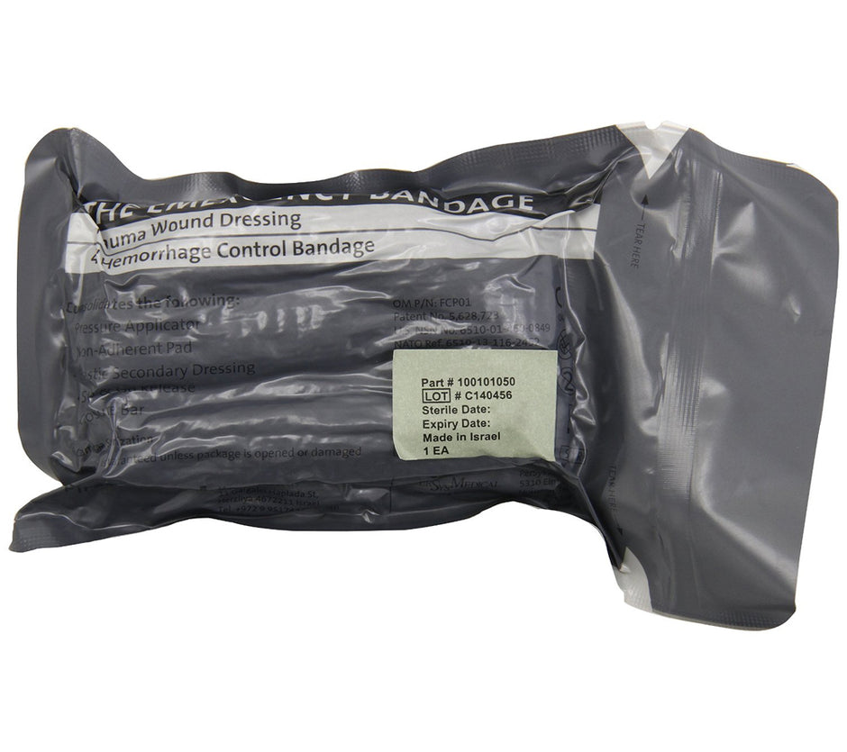 Israeli Bandage: Trauma Wound Dressing | 5col Survival Supply